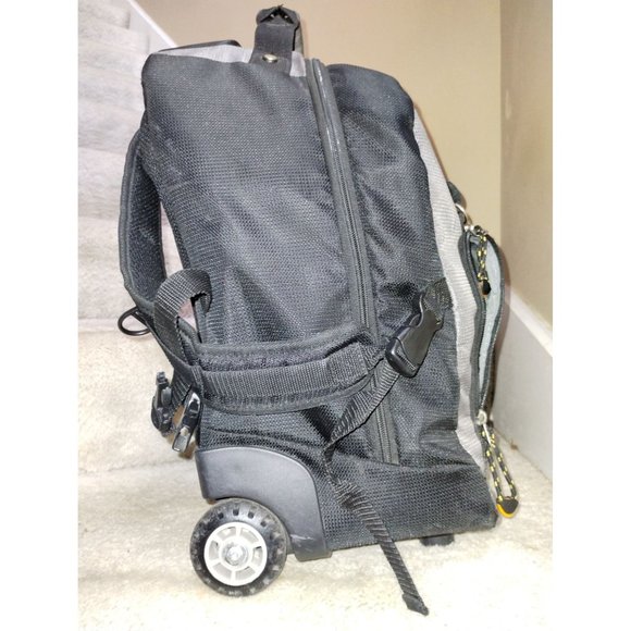 Timberland | Bags | Vintage Timberland Rolling Upright Luggage Duffle ...